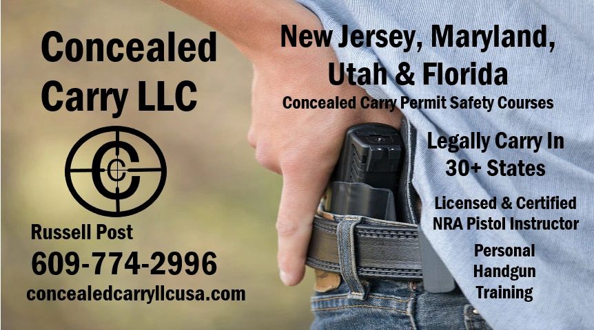 New Jersey Carry Permit | Concealed Carry LLC
