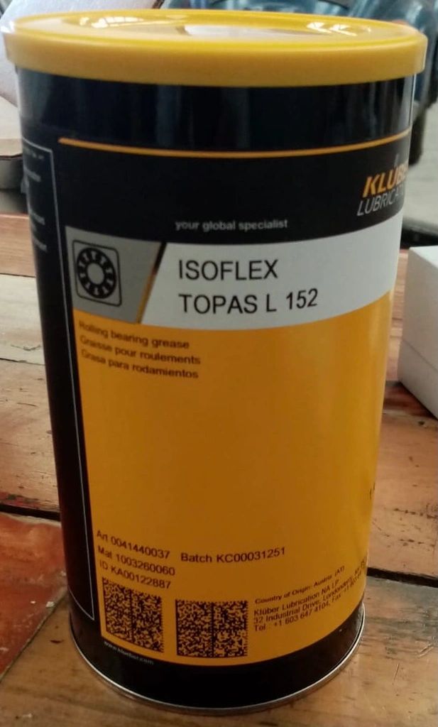 GRASA KLUBER ISOFLEX TOPAS PARA ALTA TEMPERATURA L152 de 1Kg