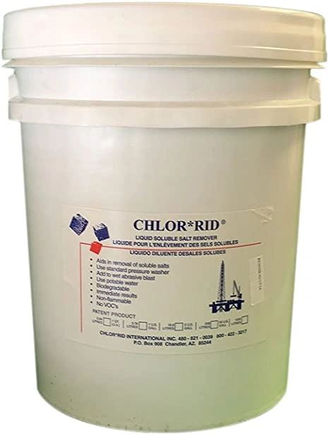 REMOVEDOR DE SALES CHLOR*RID. 5 GALONES