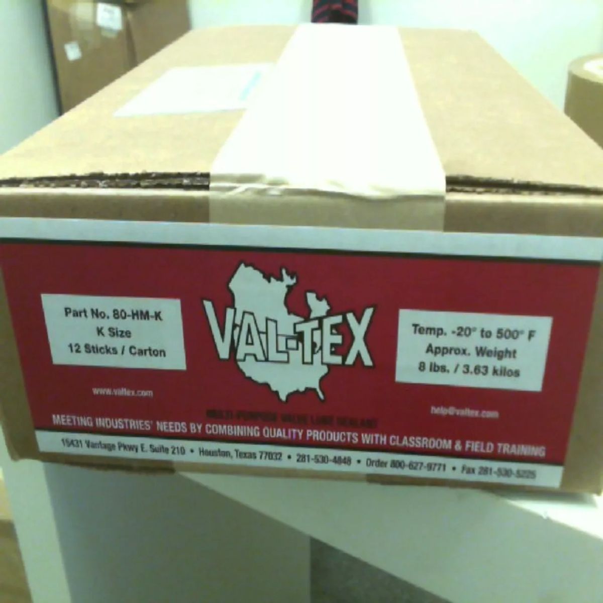 GRASA VALTEX 972-CARTON-J STICK, CAJA DE 16