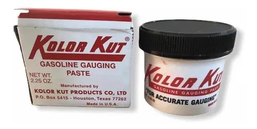 PASTA KOLOR KUT GASOLINE GAUGING 2.25 OZ, PAQ DE 3, KK02