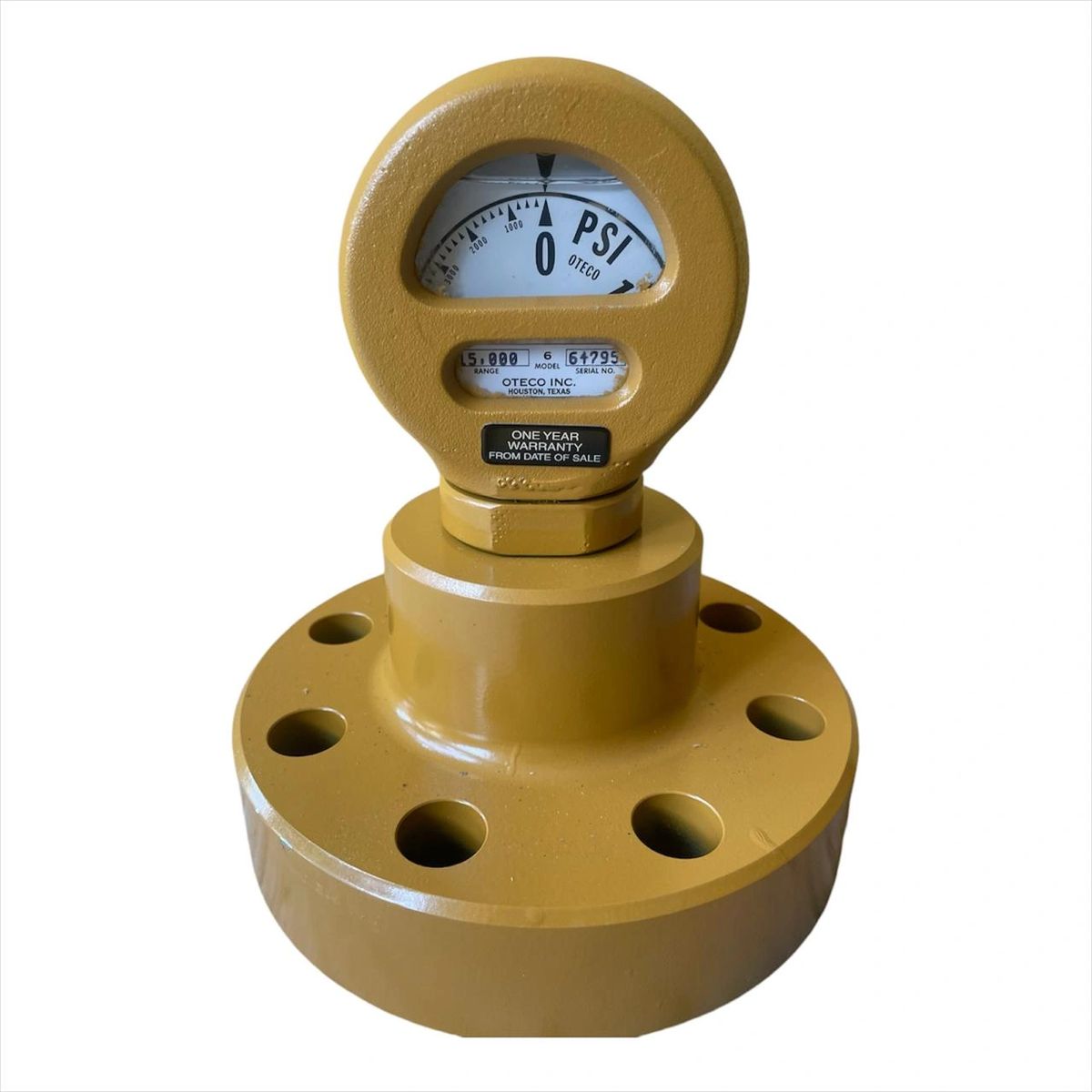 MANOMETRO DE PRESION OTECO PG6SD PSI S15K,2.06 PARA 15000 PSI, 360004