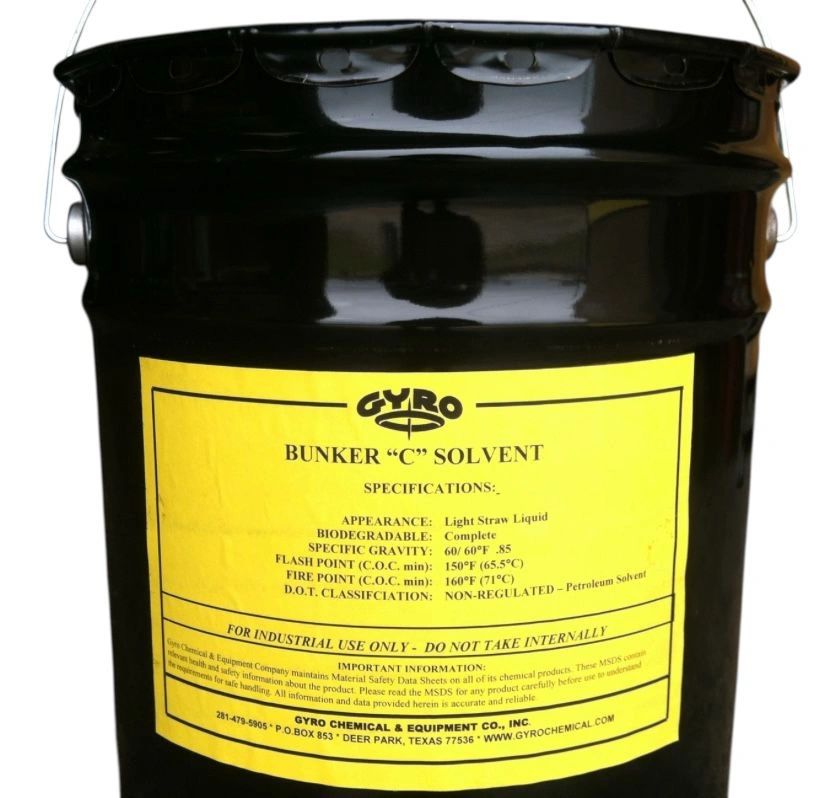BUNKER “C” SOLVENT CUBETA DE 5 GALONES