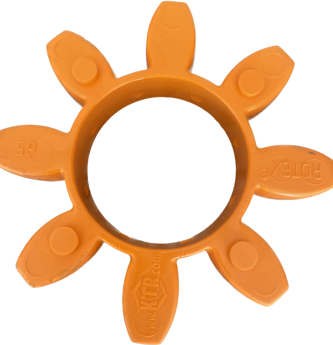 SPIDER ROTEX GR 65 SHORE 92 COLOR NARANJA, PAQUETE DE 2