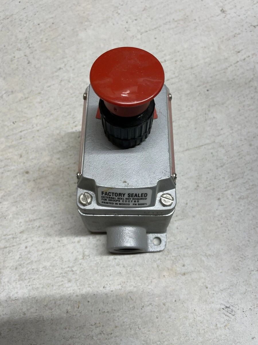 APPLETON PUSHBUTTON SWITCH STATION, EFDB175UM1