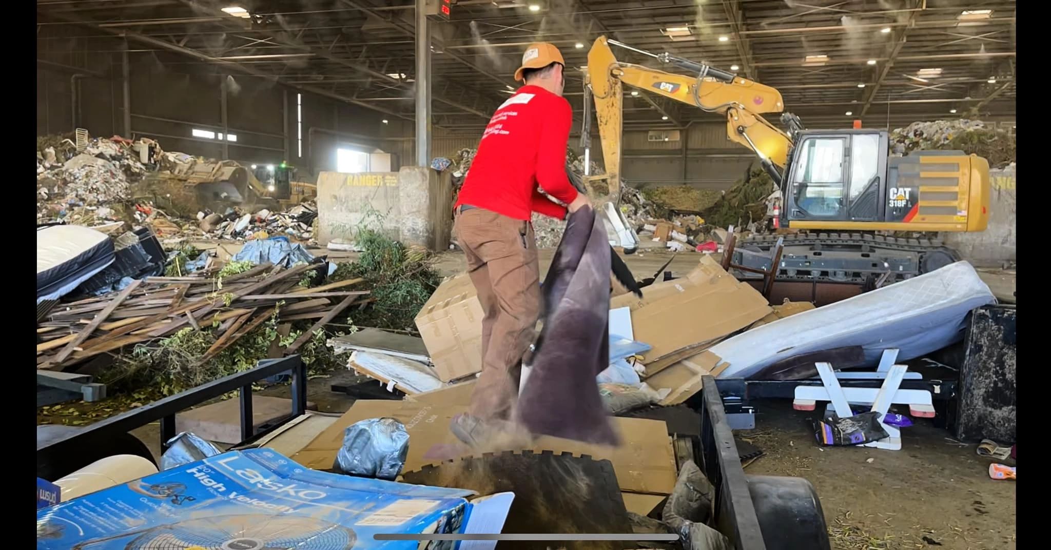 Junk Pick Up Services - Red Line Removal & Hauling LLC