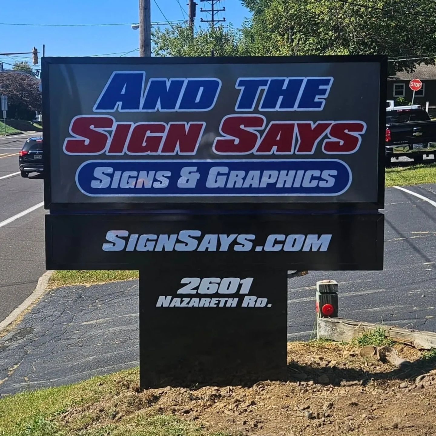 And the Sign Says - Signs, Graphics