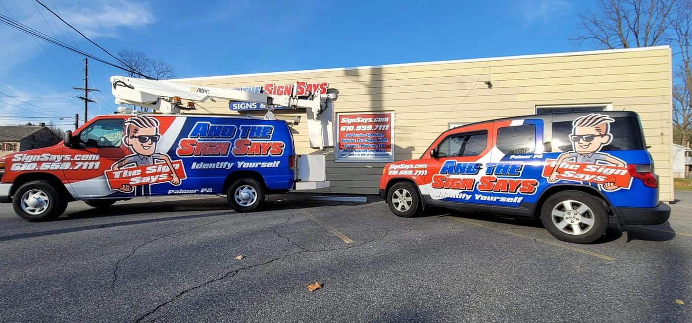 And the Sign Says - Signs, Graphics