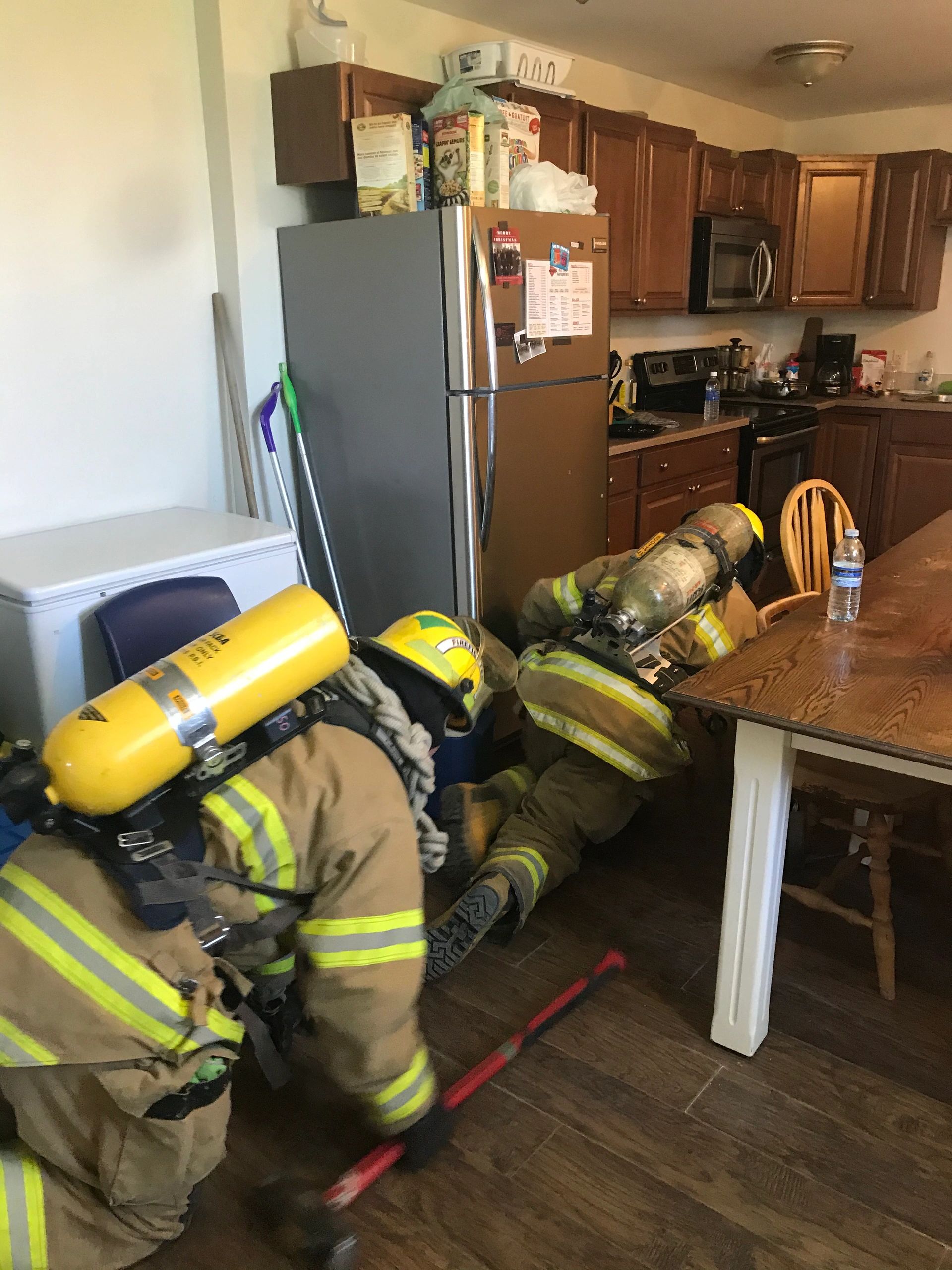 The Art of Firefighter Search and Rescue