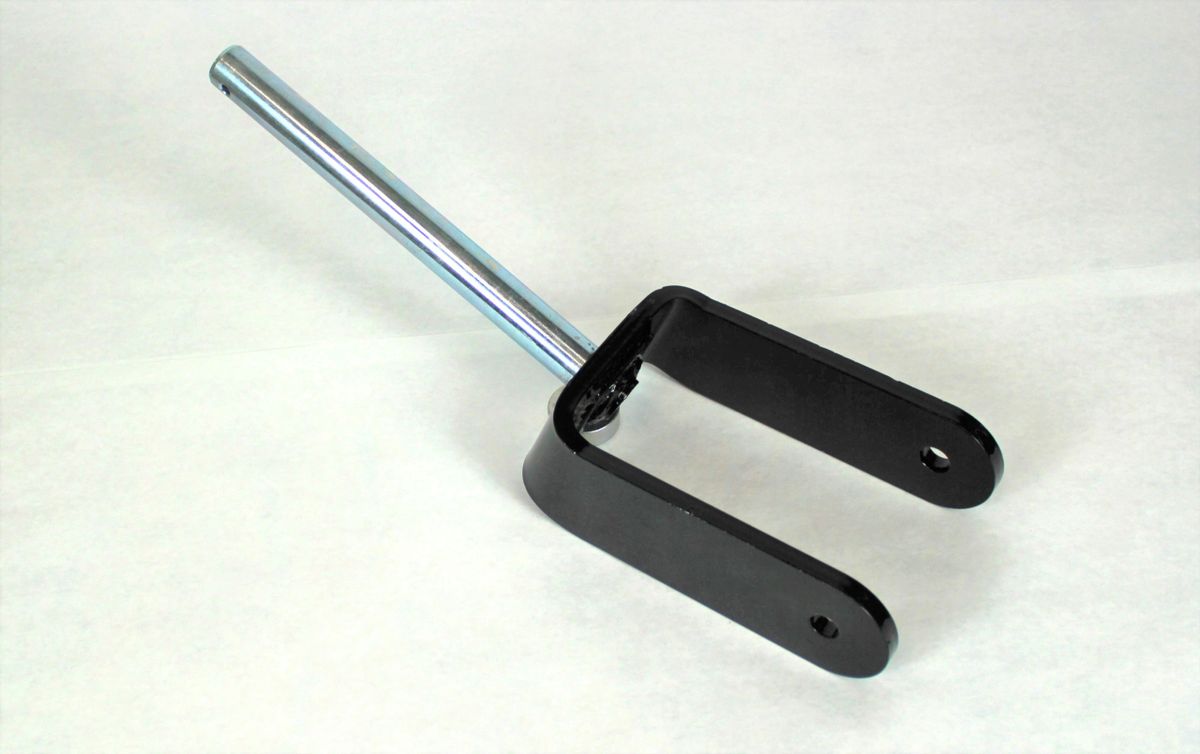 Finish Mower Replacement Fork, 1" Shaft Diameter, 4" Inside Width, 9-1/ ...