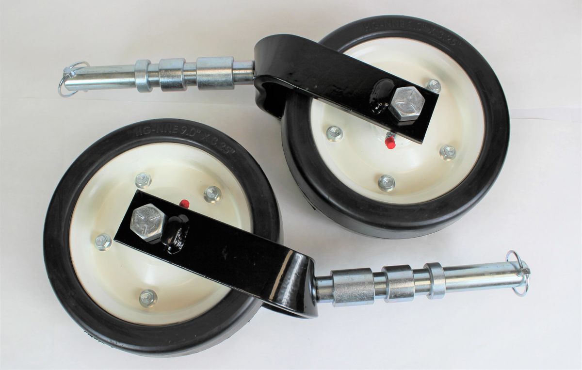 Complete King Kutter Finish Mower Wheel Assembly Fits from 4' - 7' cut ...