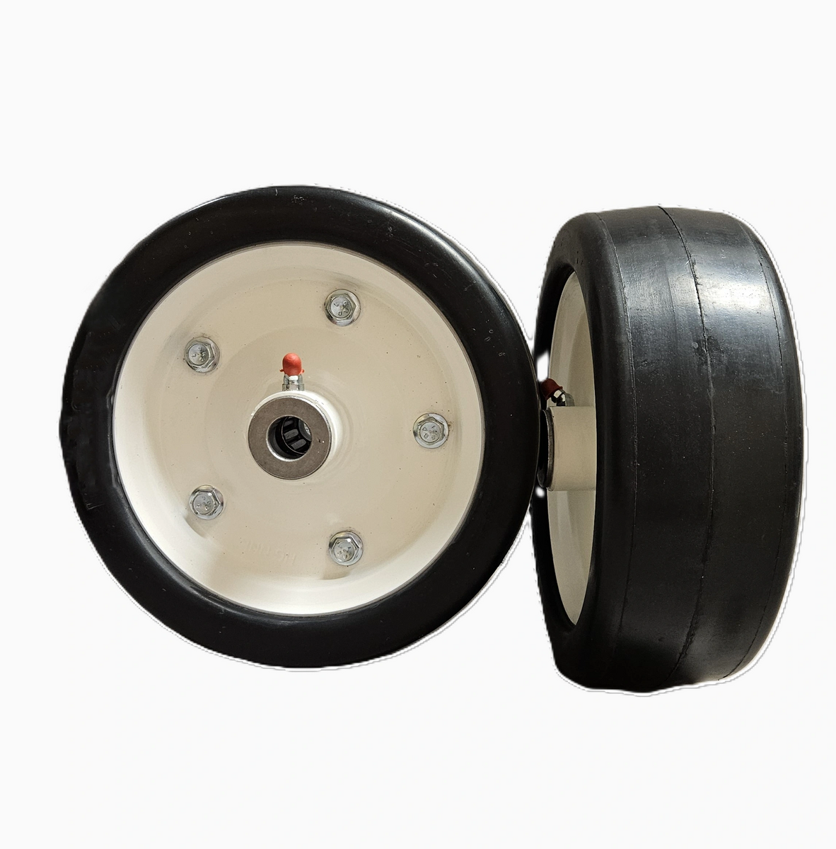 After Market King Kutter Finish Mower Wheel, 9" x 3", Solid Molded ...