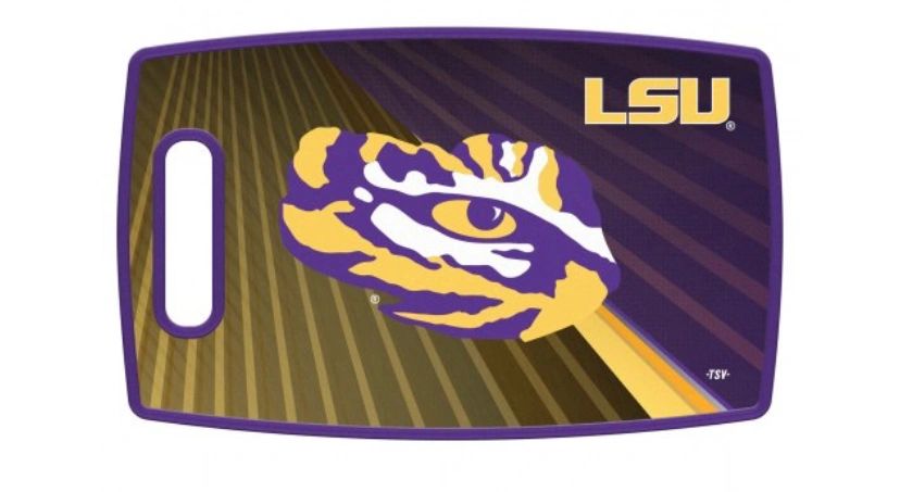LSU cutting board