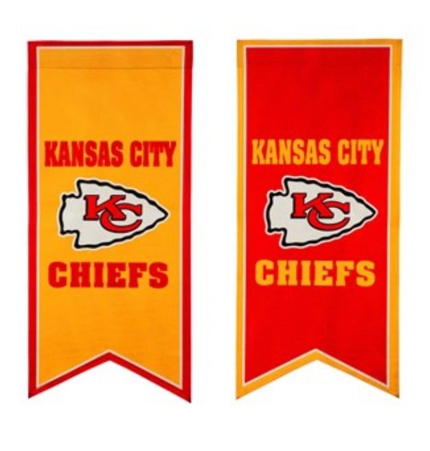 Kansas City Chiefs flag banner
