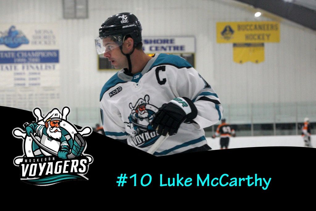 TEAM CAPTAIN AND ALL-TIME LEADING SCORING KINGPIN LUKE MCCARTHY