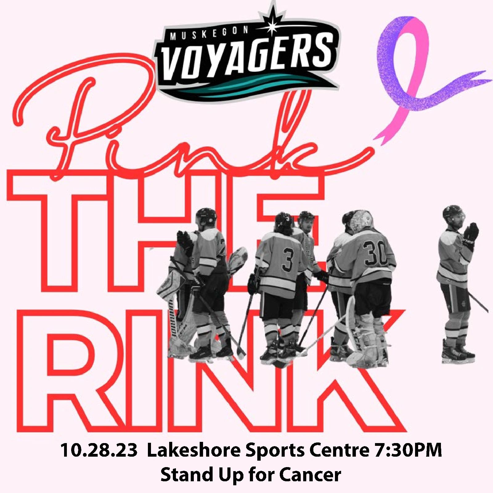 Voyagers Pink the Rink is set for October 28