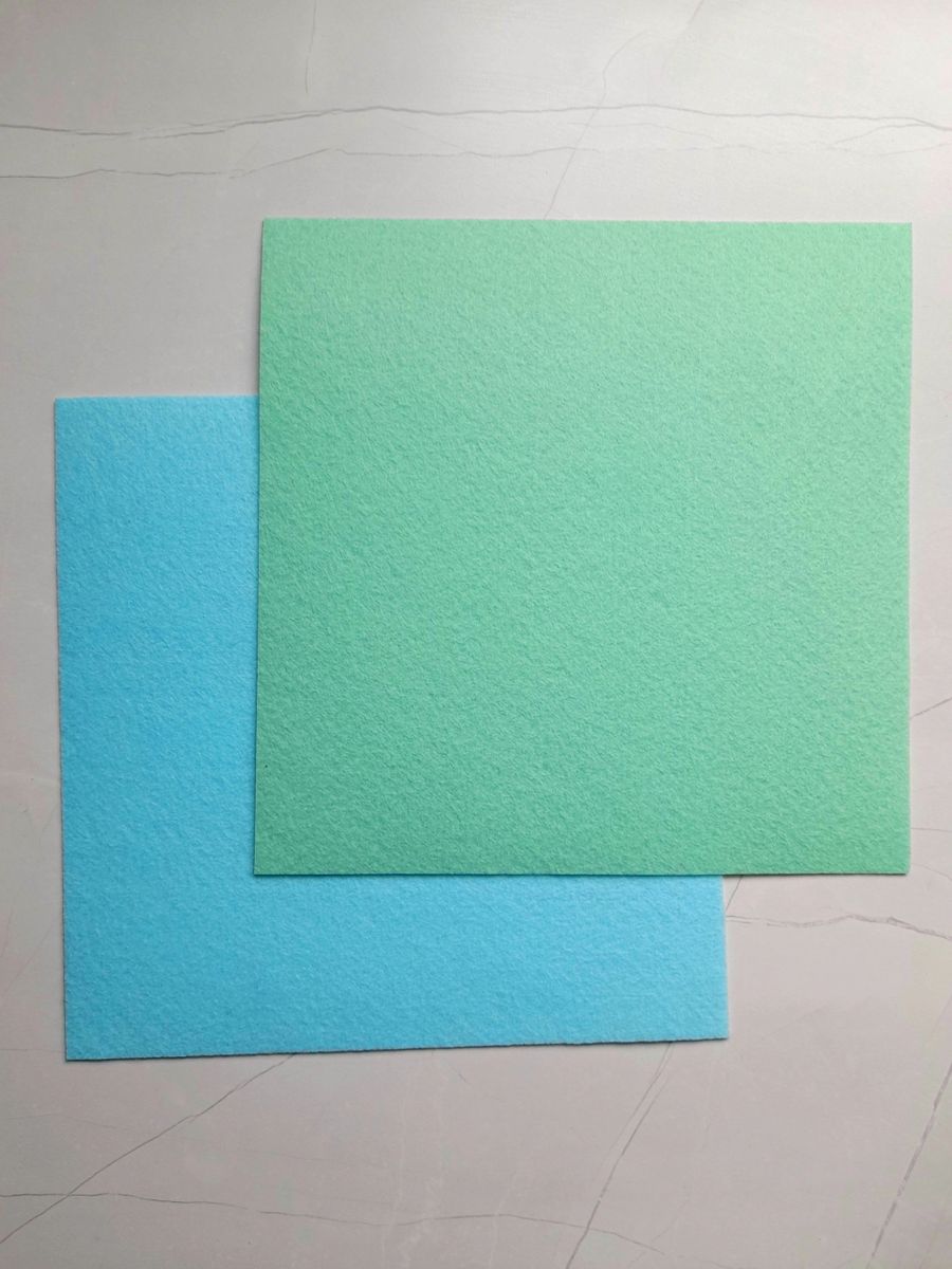 8" x 8" 1.2mm Korean Stiff Hard Felt Sheet