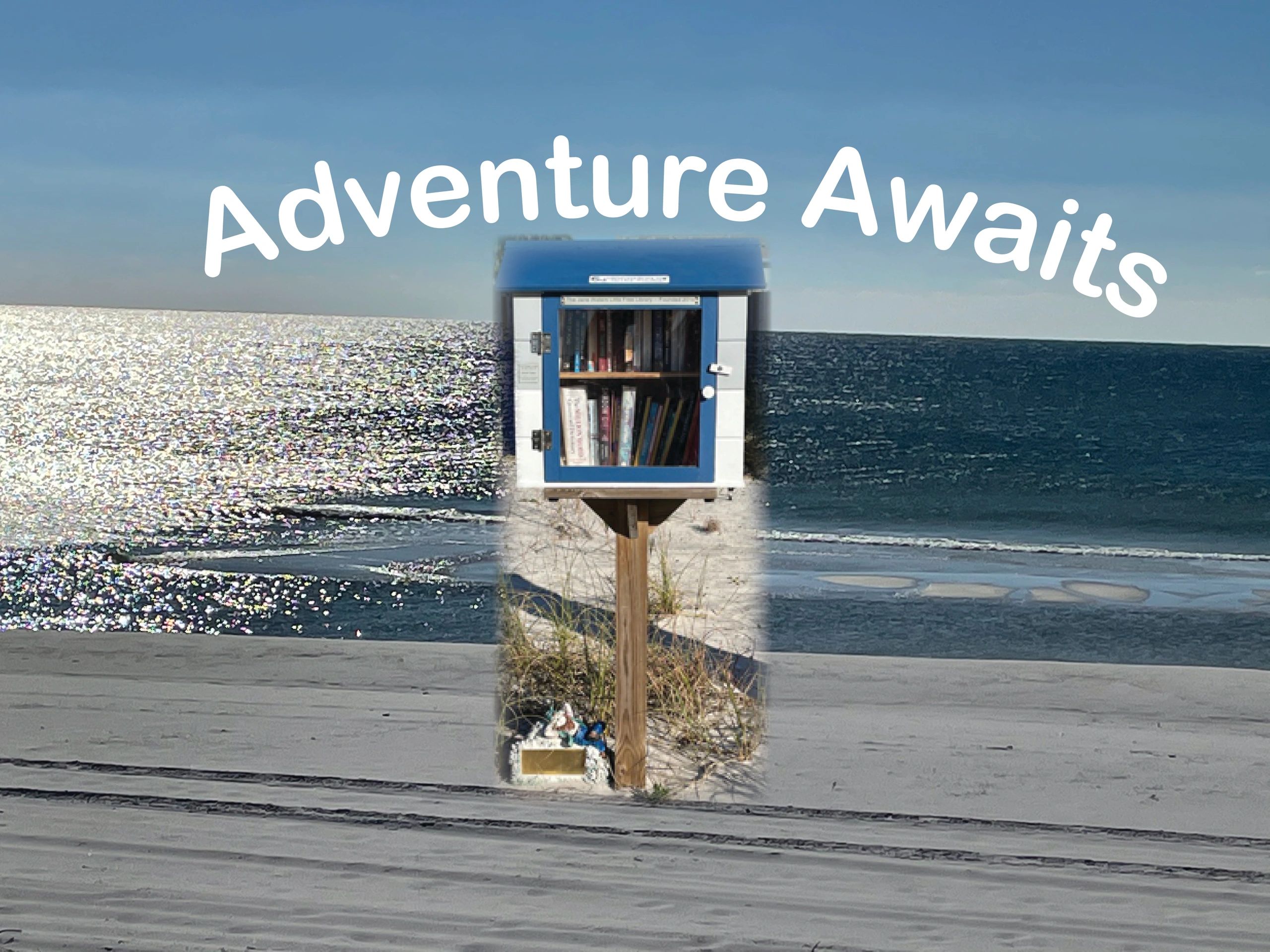 Jane Waters Little Free Library - Library - Pensacola Beach, Florida