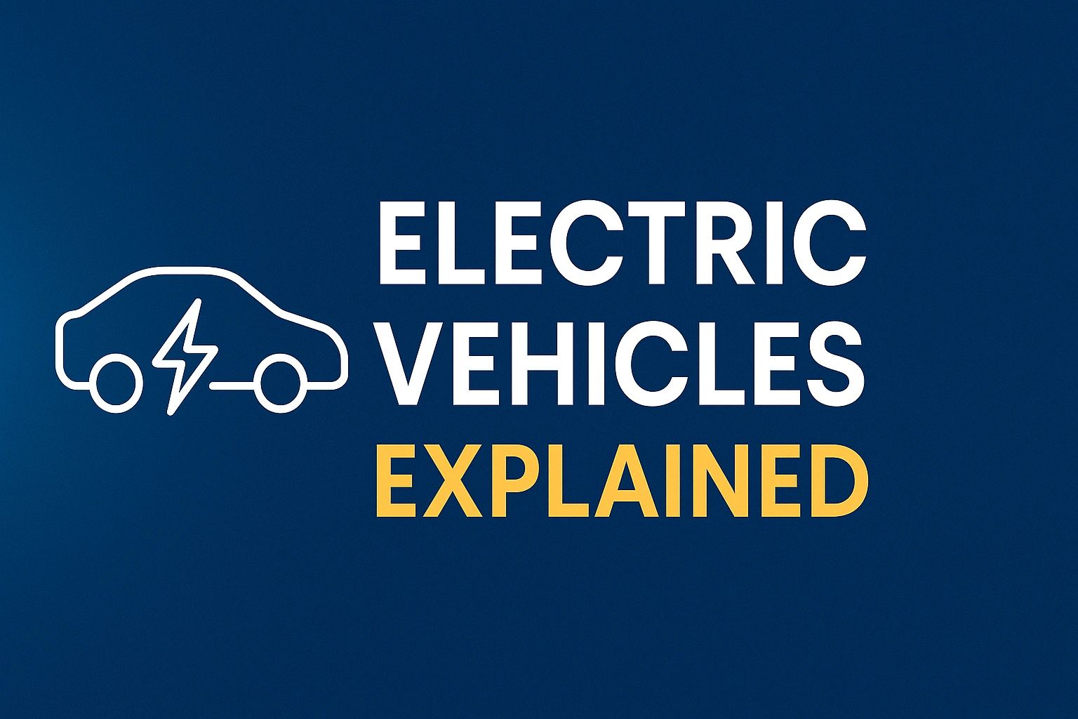 Welcome to the Electric Revolution: An Introduction to EVs