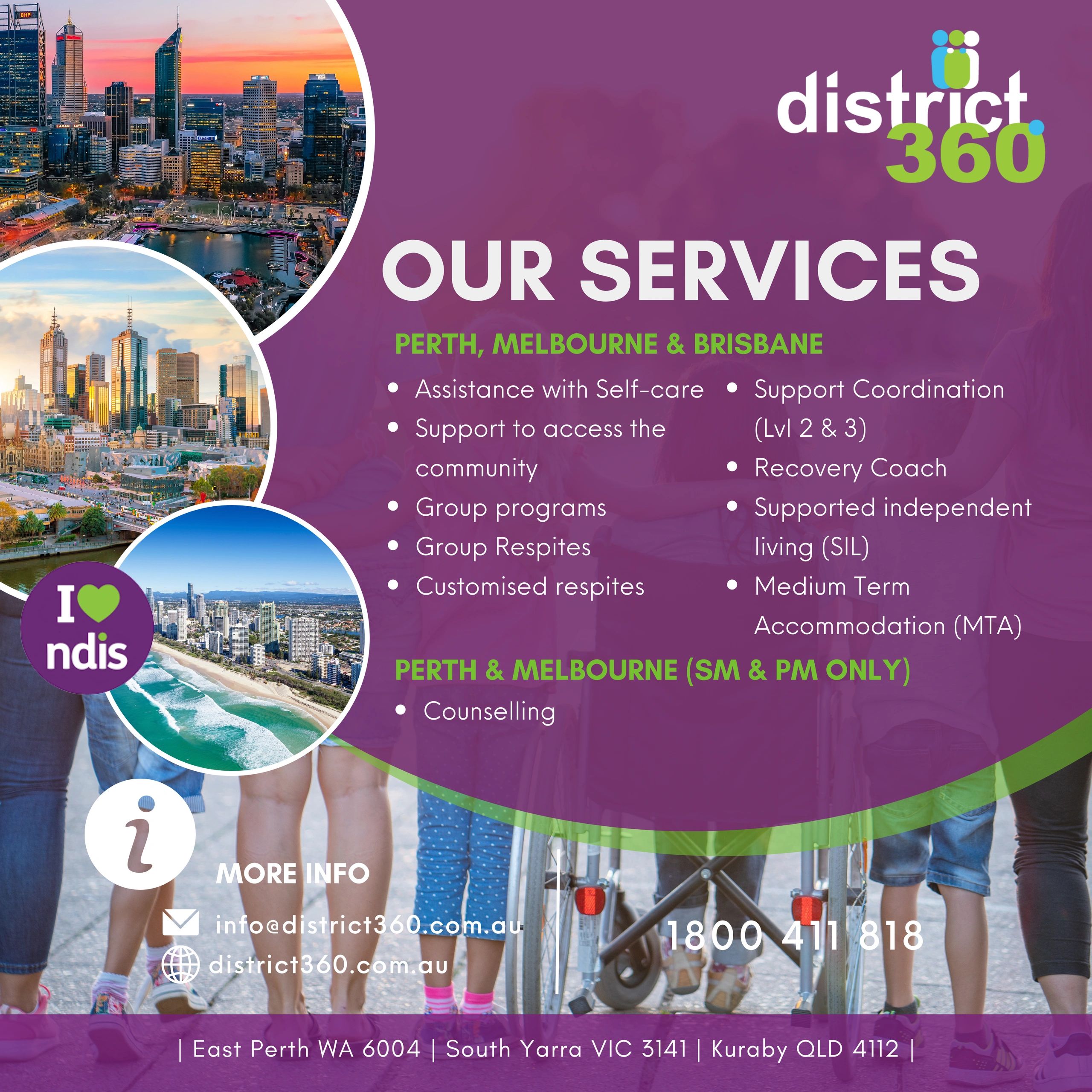 District 360 - Disability Services, Ndis