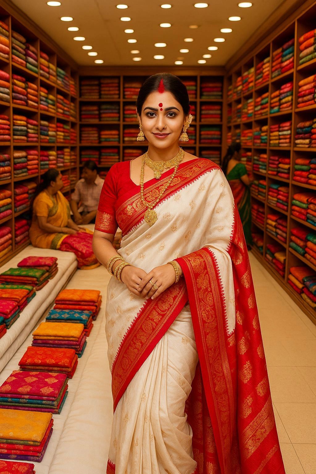 New Gour Nitai Bastralaya saaree shop