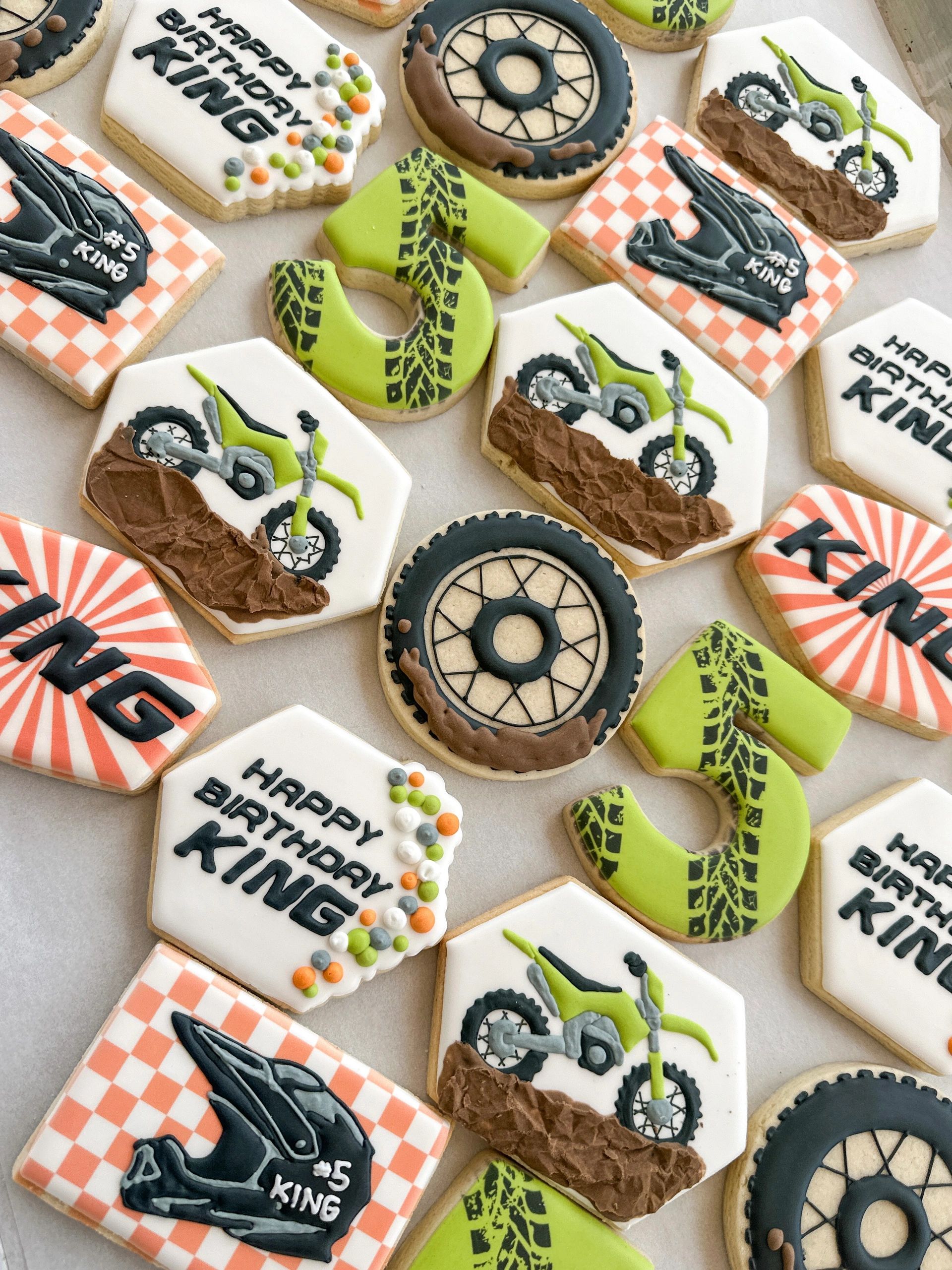 Bike Sugar Cookies