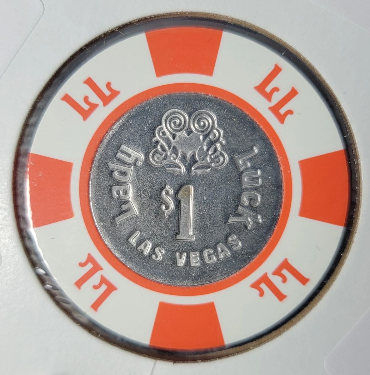 Lady Luck Las Vegas $1 Chip