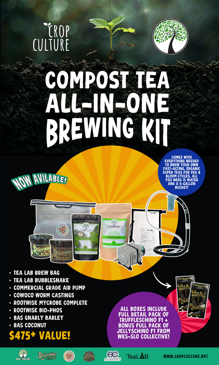 Compost Tea All-In-One Brewing Kit featuring BuildASoil
