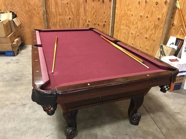 8' AMF Playmaster Pool Table