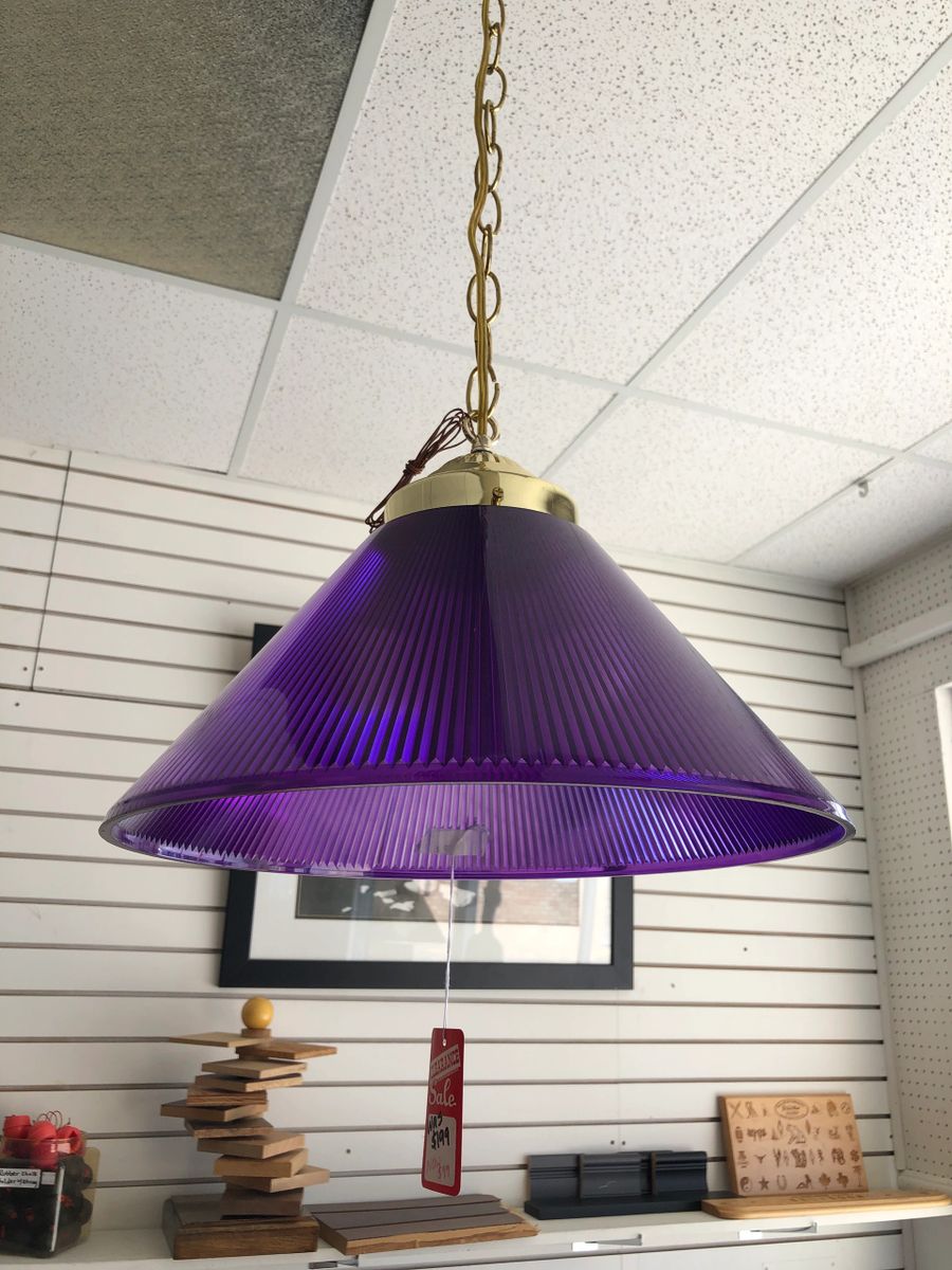 Single Shade Light Fixtures - Multiple Colors Available