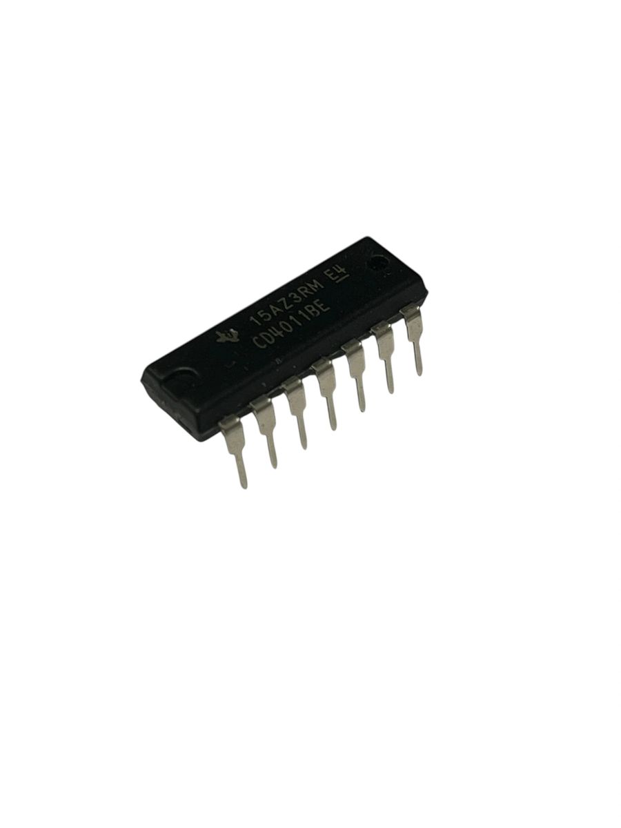 4069 14 pin DIP integrated circuit low power Hex Inverter. CD4069
