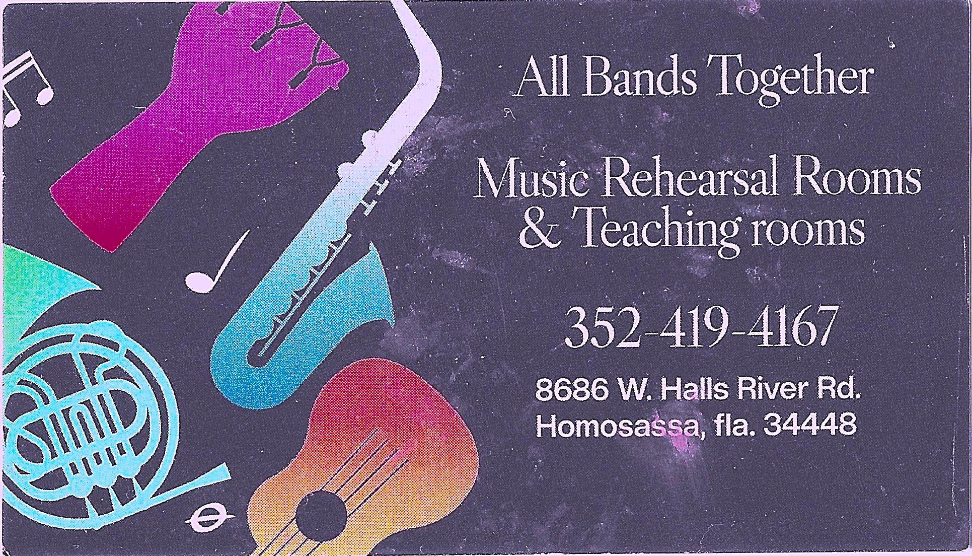Music Rehearsal Space in Homosassa - Unleash Your Inner Musician