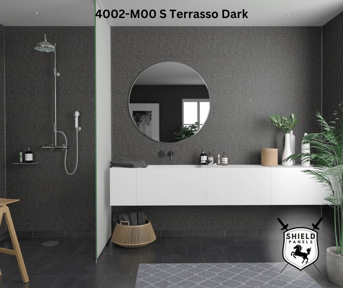 Fibo Wall Panels 4002 M00 S Terrasso Dark