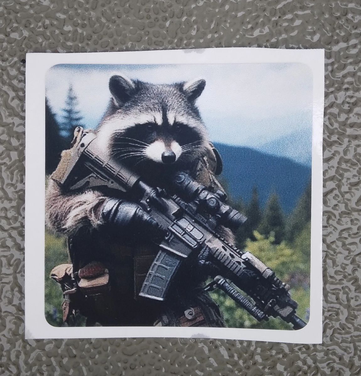 Trash Panda Operator Sticker
