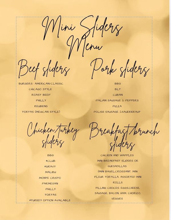 Appetizers/Food Stations | Martha Kelly Catering Services