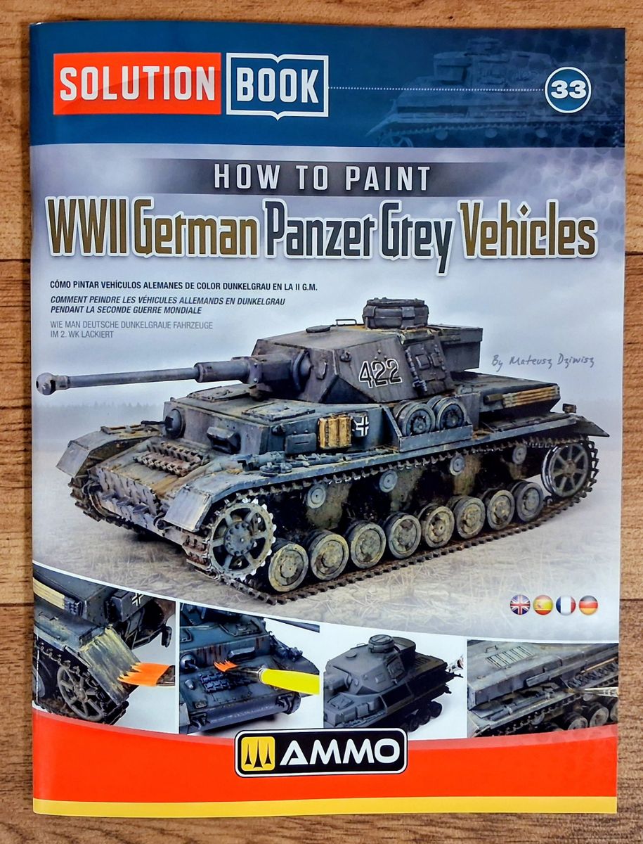 Solution Book 33: How to Paint WWII German Panzer Grey Vehicles, Ammo ...