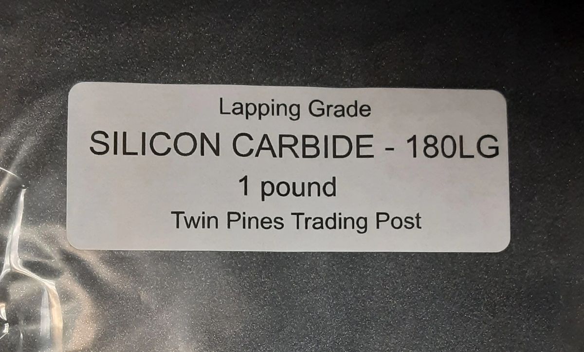 Silicon Carbide Abrasive 180 mesh lapping grade