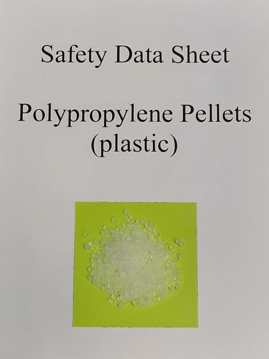 Safety Data Sheet - Polypropylene Pellets (plastic)