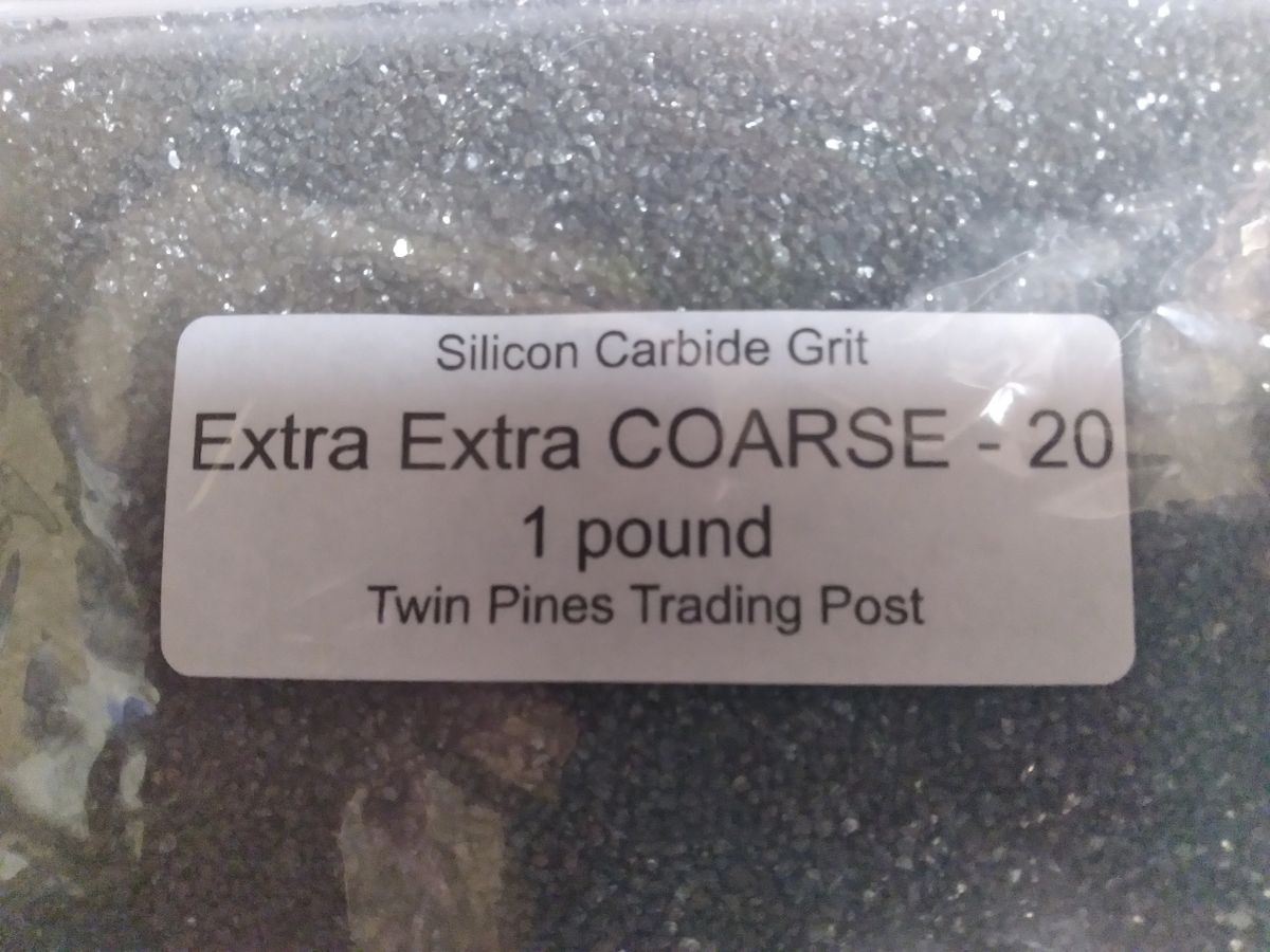 Silicon Carbide Abrasive 20 extra extra Coarse Grit