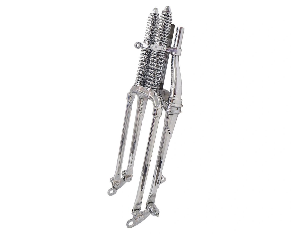 Replica Vintage springer front end Full chrome w/casting number