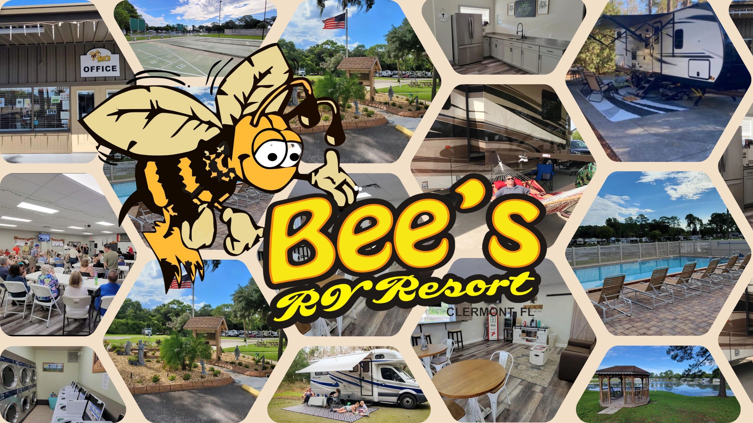 Bee's RV Resort | Luxury RV Camping in Clermont, Central Florida