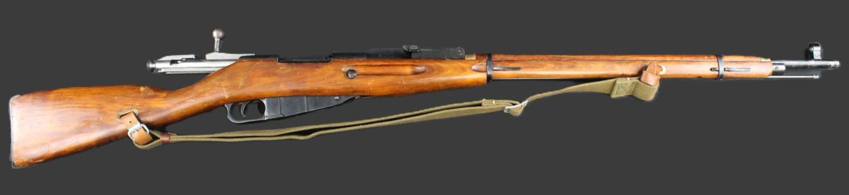 Izhevsk Made 1943 Russian 91/30 Mosin-Nagant 7.62x54mmR Bolt-action Rifle