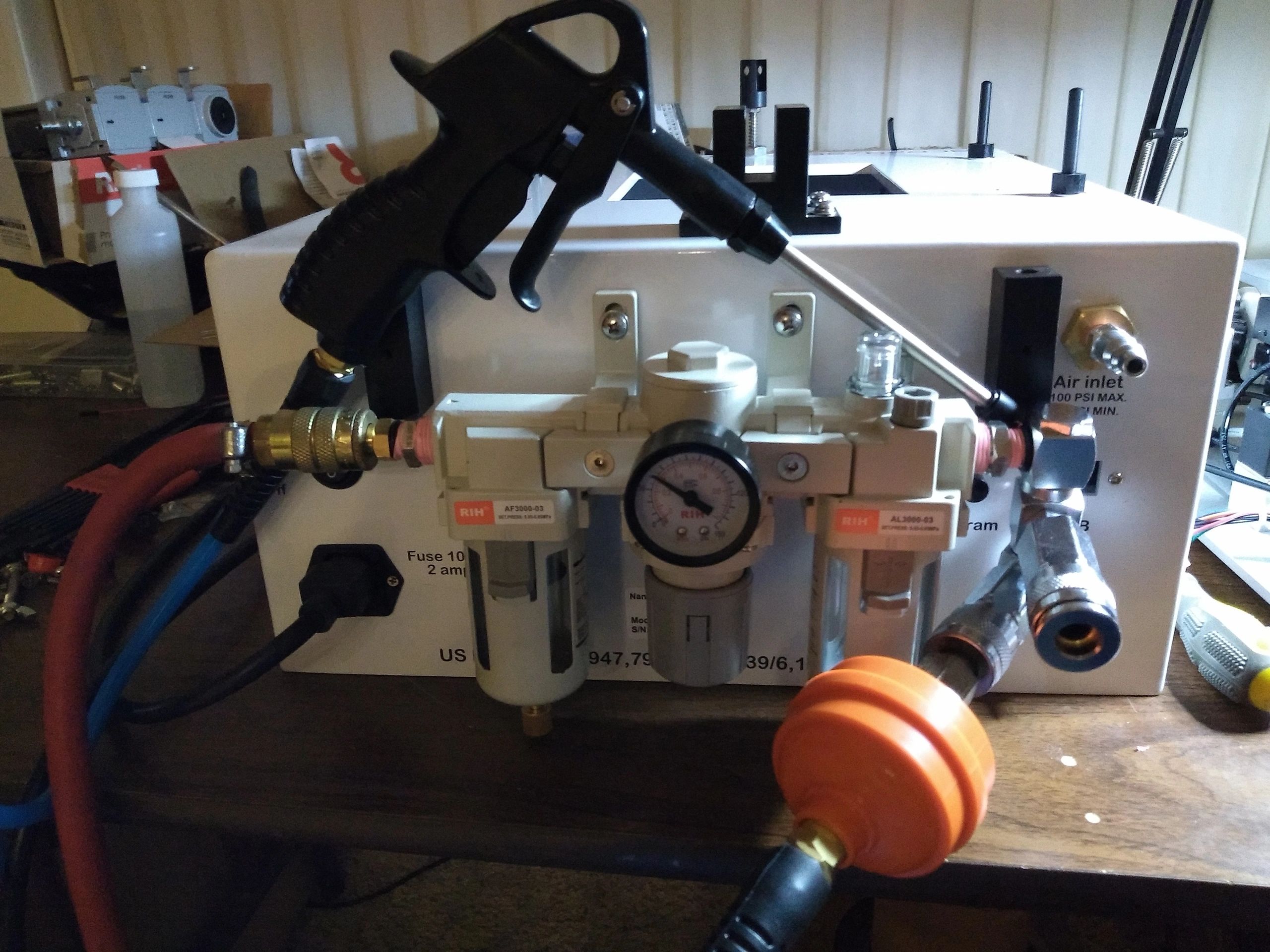 New Air cleaning system for all Polishers