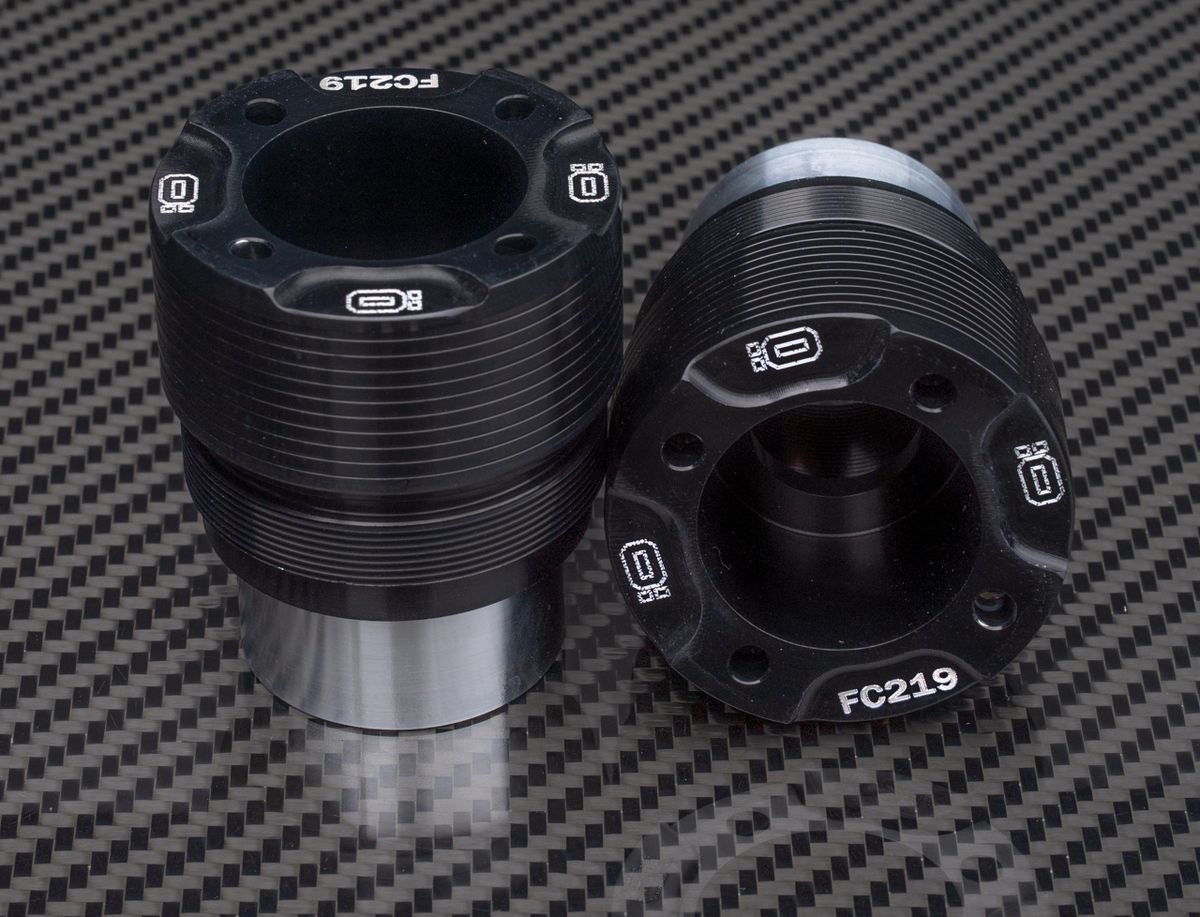 Extended Fork Caps for Ohlins Cartridge Kits