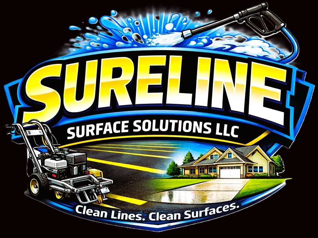 Professional Line Striping and Pressure Washing Services for Commercial ...