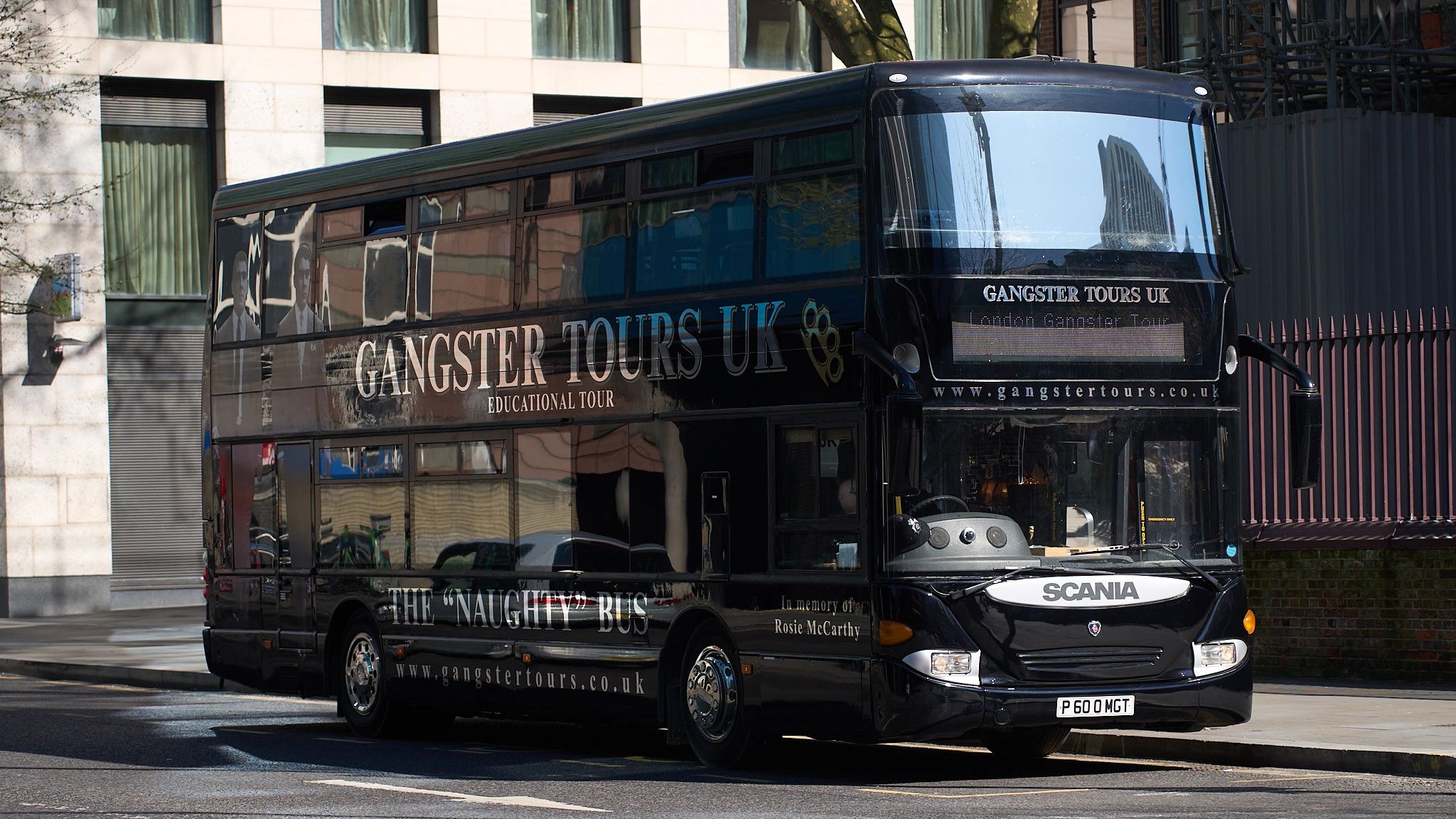 Gangster Tour Bus - Underworld tours - London, England