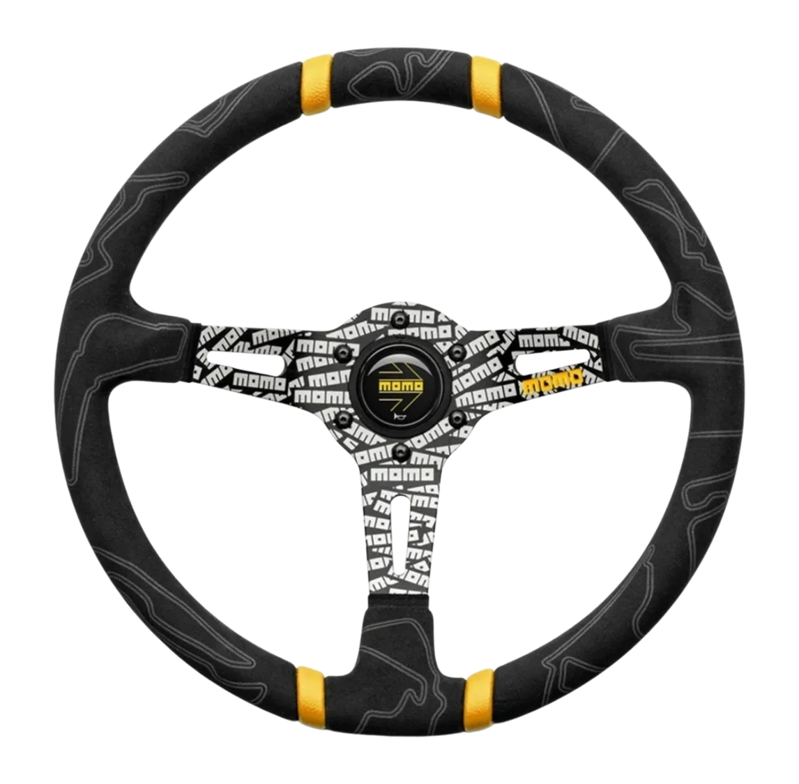 MOMO Deep Dish Universal Steering Wheel 14"