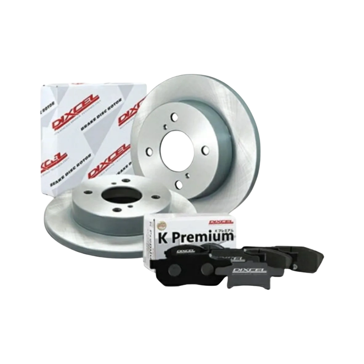 Honda Acty DIXCEL Front Brake Rotor and Pad SET