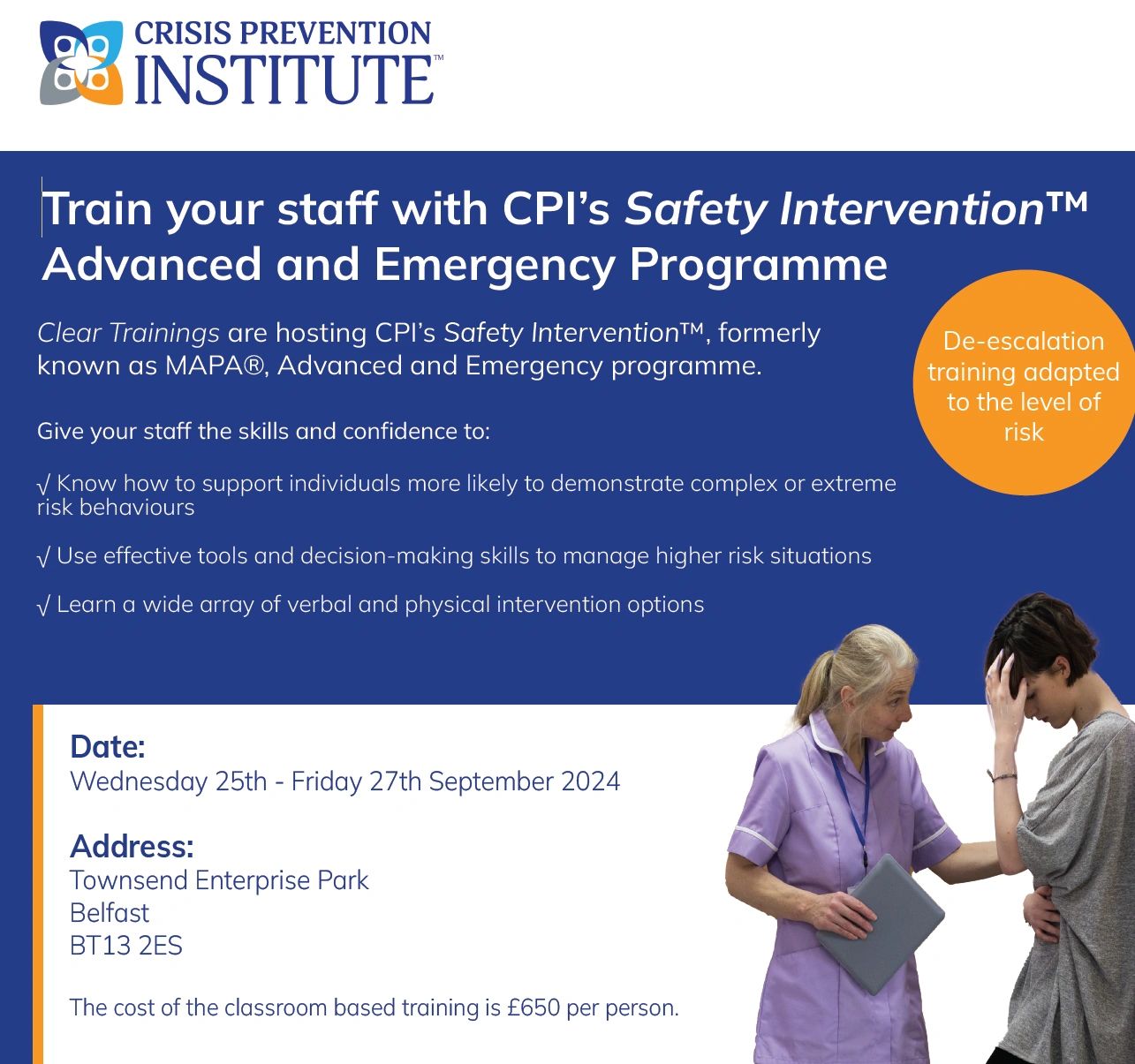 MAPA/CPI - Safety Intervention Advanced & Emergency