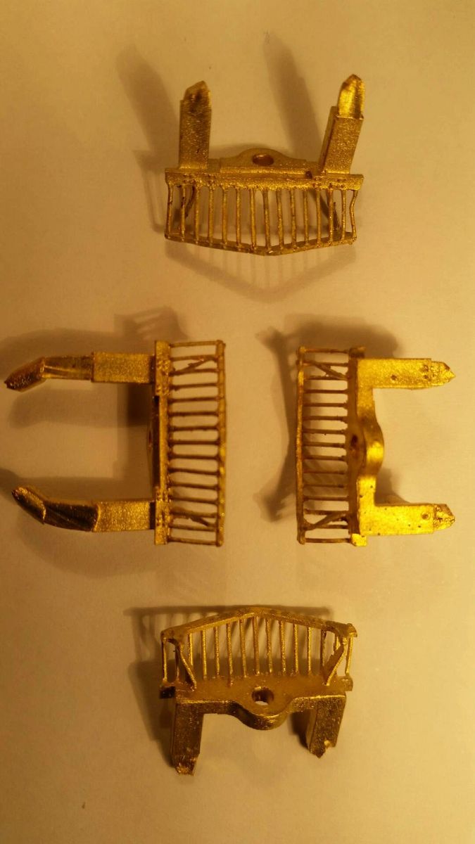 C30t Brass Cast Cow Catcher